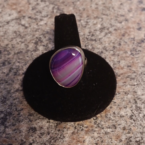 Jewelry | Purple Onyx Ring | Poshmark
